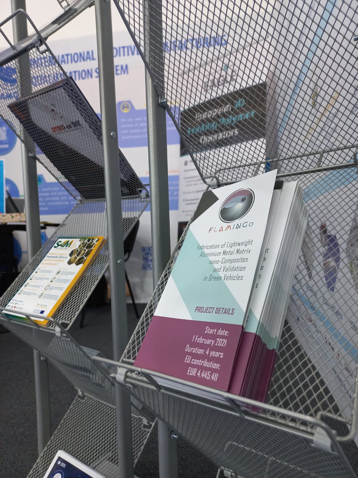 EWF disseminated FLAMINGo at the 3D ADDITIVE EXPO, Lieria, Portugal ...